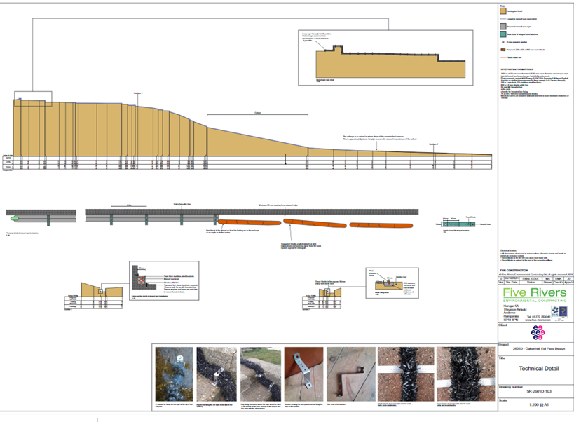 Oakenholt Reservoir Eel Pass Design | FiveRivers